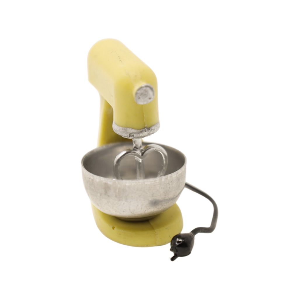 Yellow Kitchen Mixer - The Modern Dollhouse