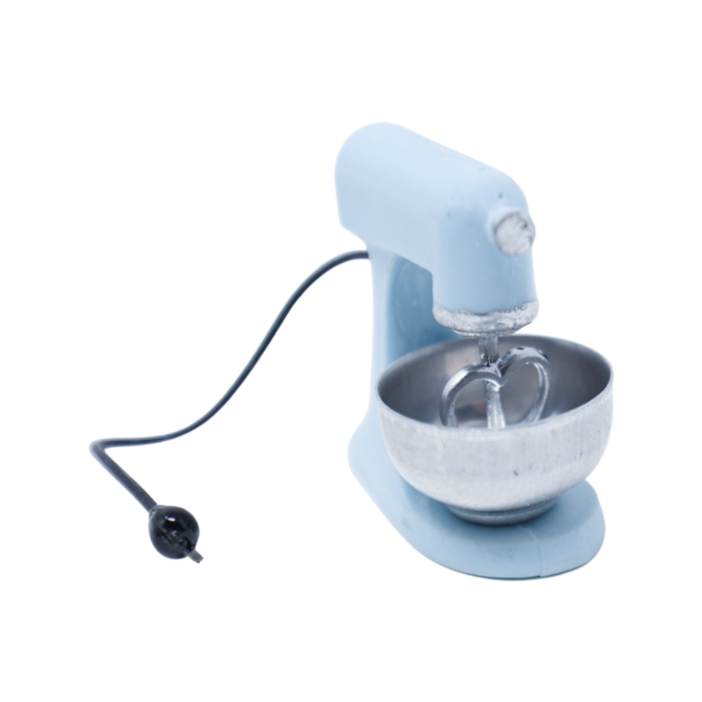 Blue Kitchen Mixer - The Modern Dollhouse
